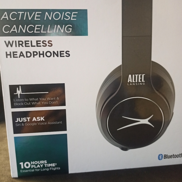 Altec Lansing | Headphones | Altec Lansing Wireless Headphones Blksee ...